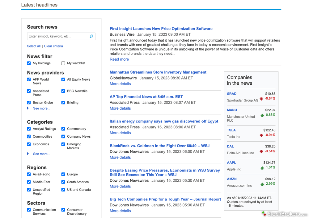 5 Best Trading Platforms for Beginners 2023 | StockBrokers.com